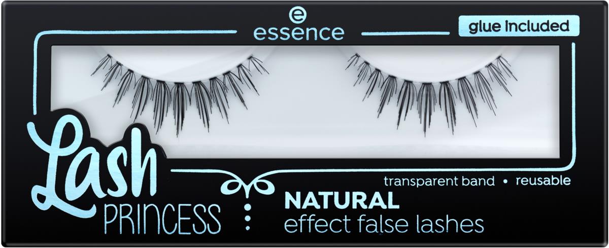 essence lash princess natural effect false lashes | lyko.com