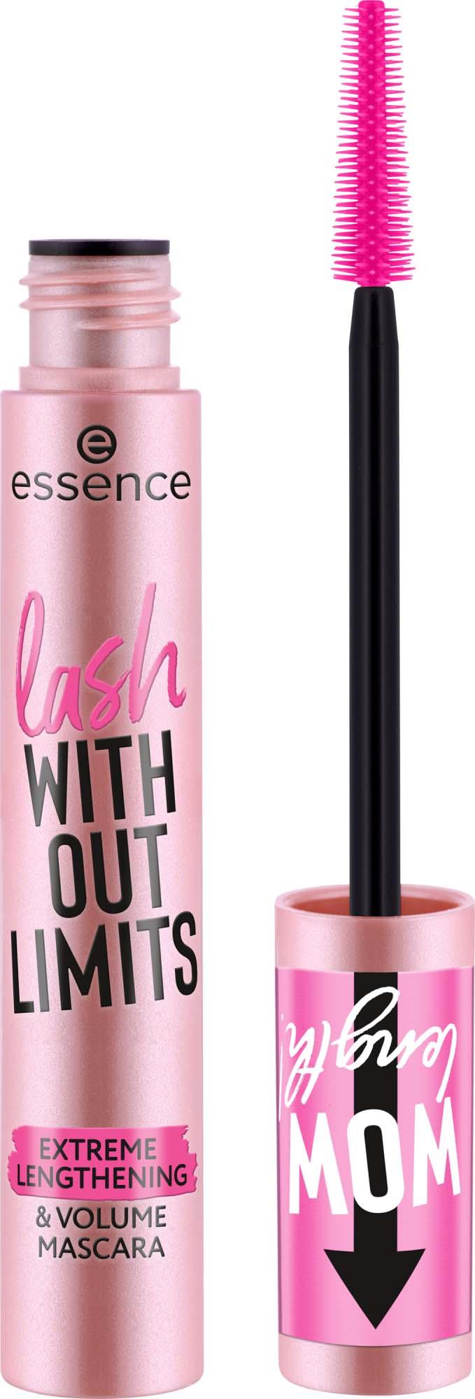 essence Lash Without Limits Extreme Lengthening & Volume Mascara 01 ...