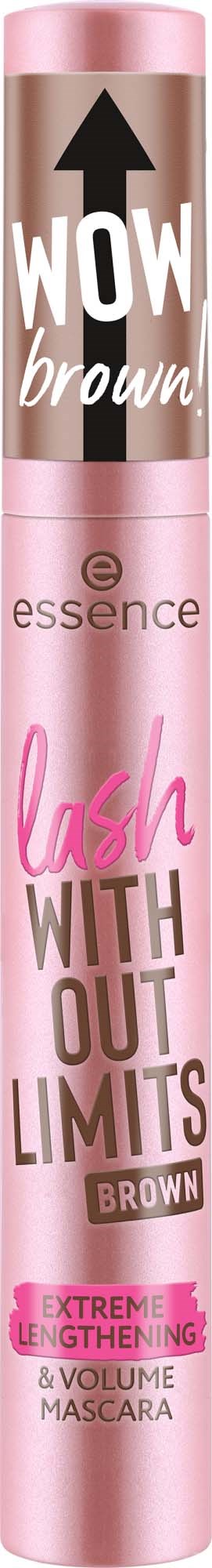 essence Lash Without Limits Extreme Lengthening & Volume Mascara 02 ...