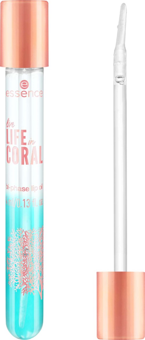 essence Live Life In Coral Bi-Phase Lip Oil | lyko.com