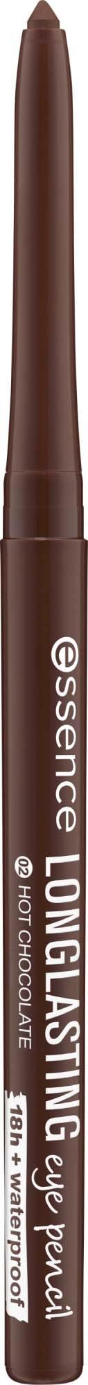 essence Longlasting Eye Pencil 18h + Waterproof 02 Hot Chocolate | lyko.com