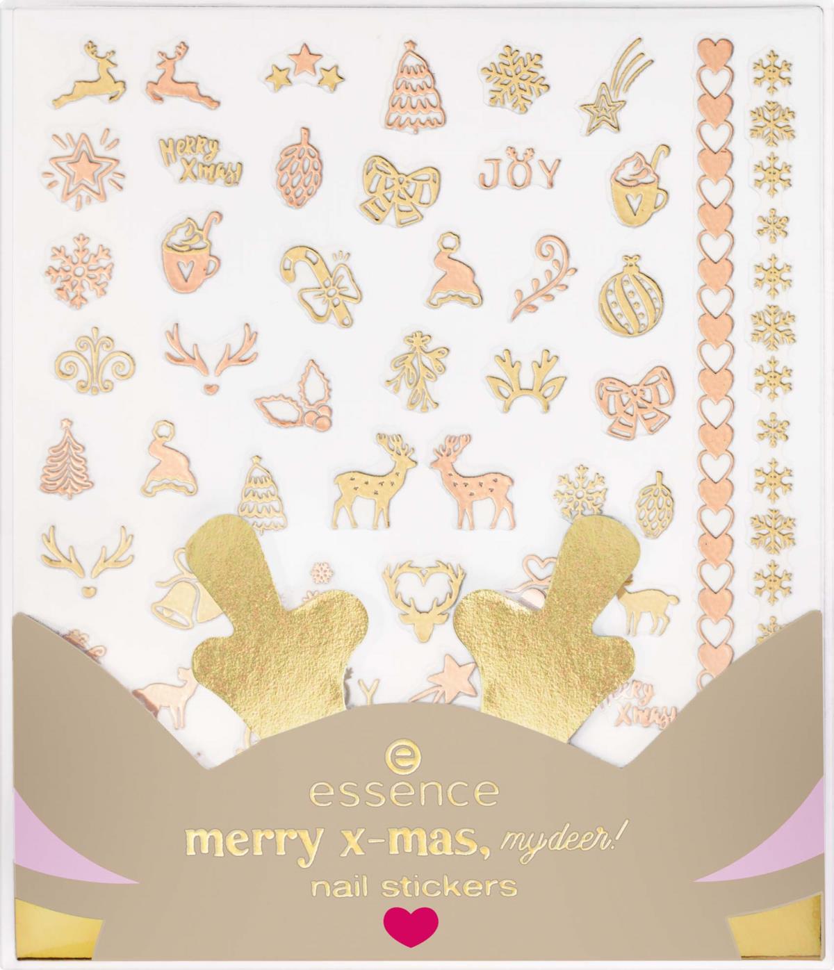 essence Merry X-Mas, My Deer! Nail Stickers | lyko.com