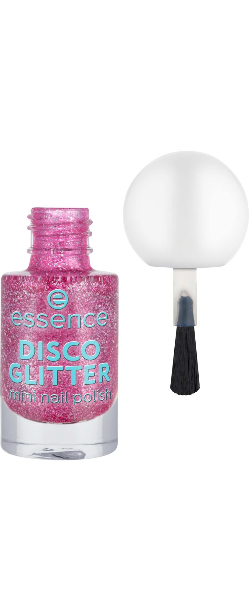 essence Mini Nail Polish 08 Disco Glitter | lyko.com