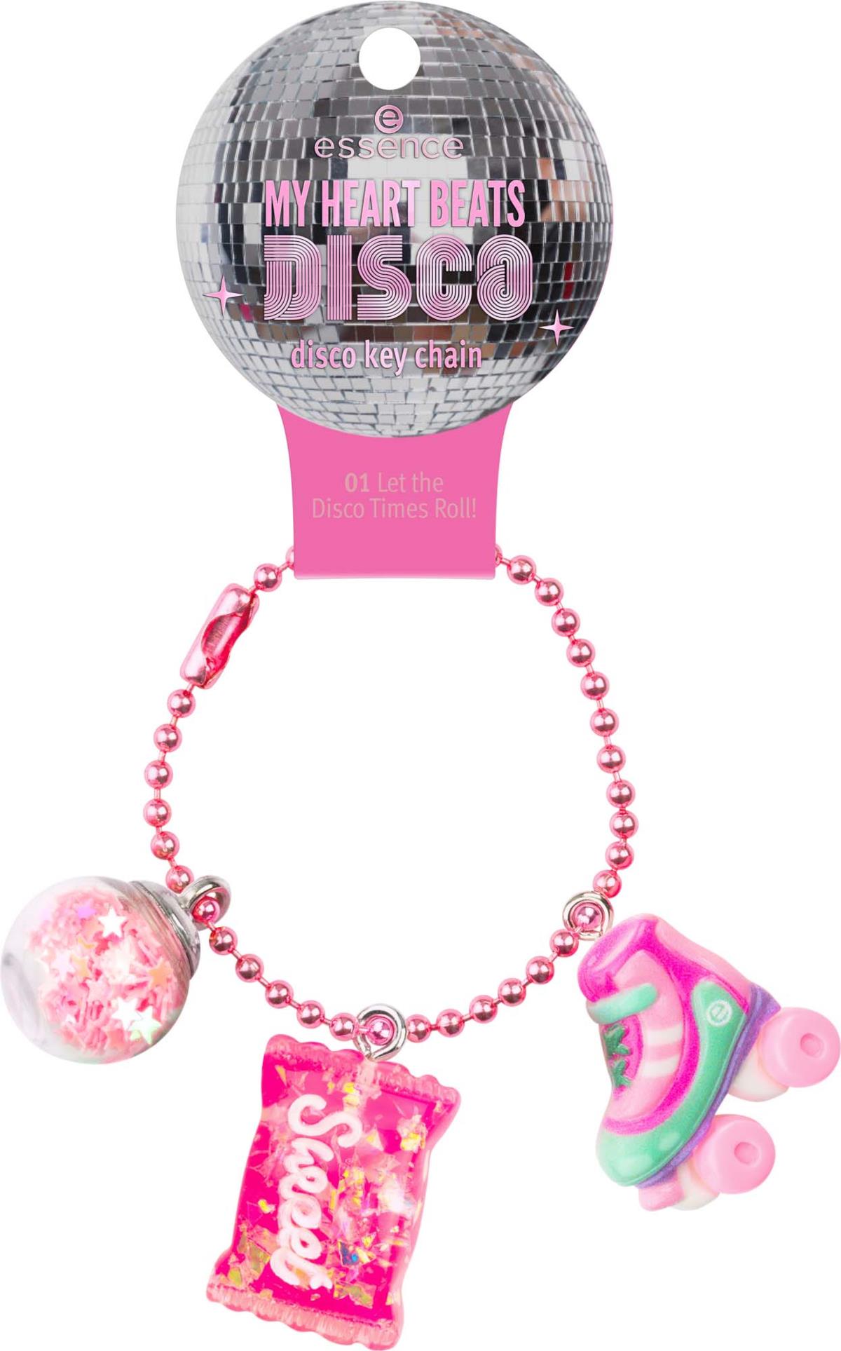 essence My Heart Beats Disco Disco Key Chain | lyko.com