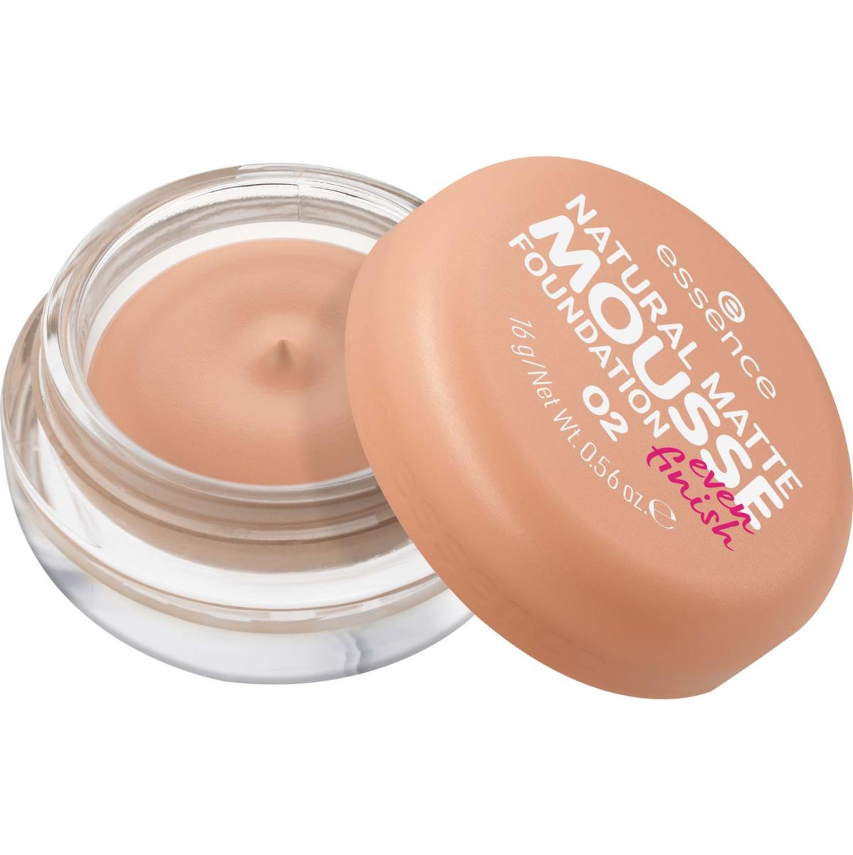 essence Natural Matte Mousse Foundation 02 | lyko.com