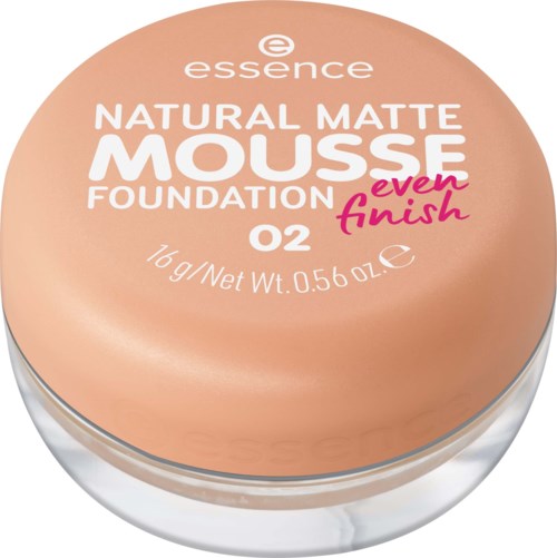 essence Natural Matte Mousse Foundation 02 | lyko.com