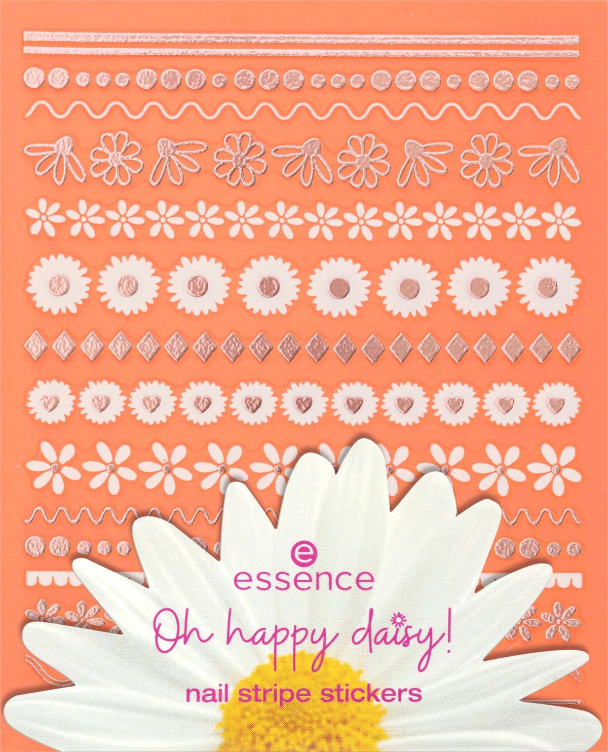 essence Oh happy daisy! Nail Stripe Stickers | lyko.com