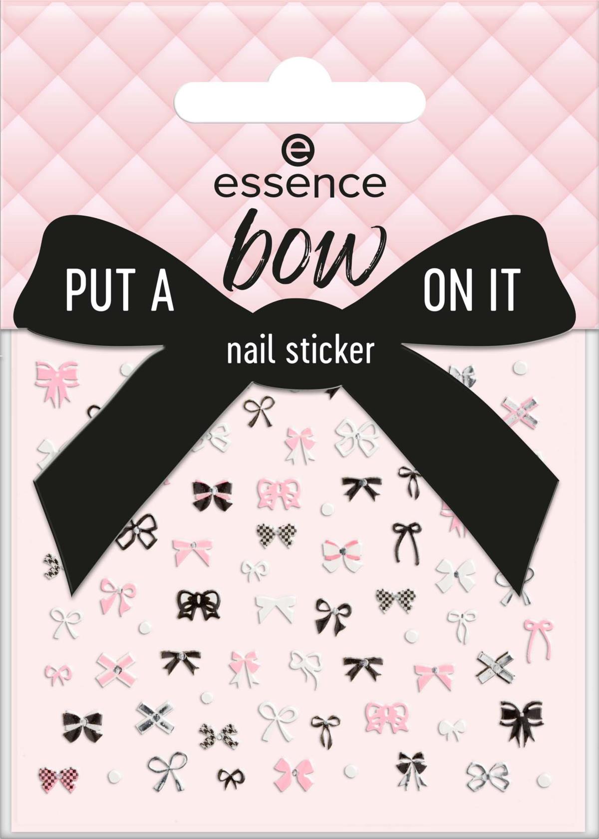 essence Put A Bow On It Nail Sticker | lyko.com