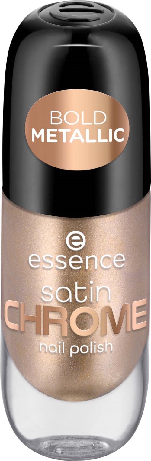 essence Satin Chrome Nail Polish 01 Robotic Rose | lyko.com
