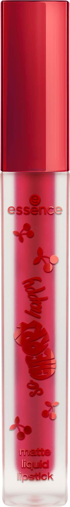 essence So Cherry Happy Matte Liquid Lipstick 01 Cherry Kisses | lyko.com