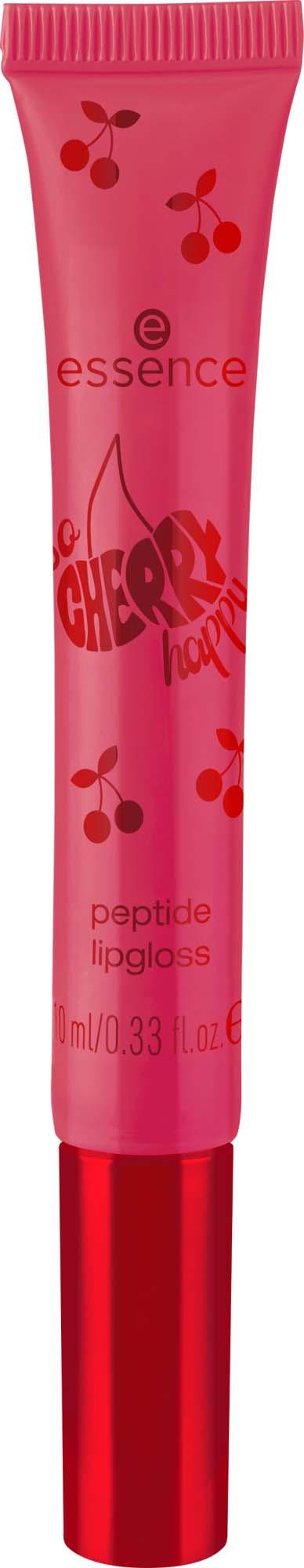 essence So Cherry Happy Peptide Lipgloss 01 Cherry On Top | lyko.com