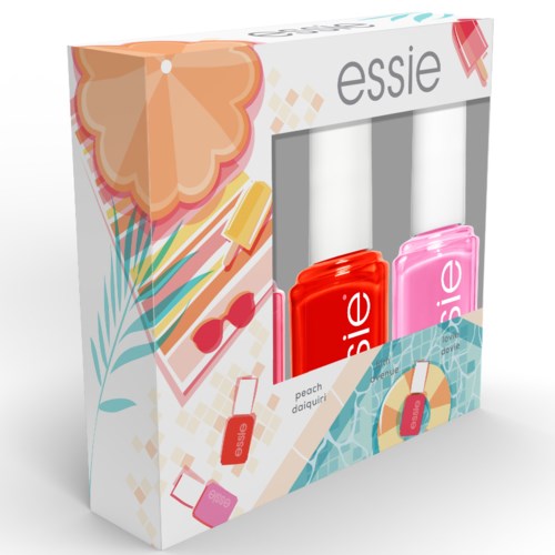 Essie Summer Mini Trio Giftset Peach Daiquiri Fifth Avenue and Lovie ...