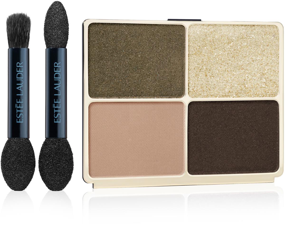 Estée Lauder Pure Color Luxe Eyeshadow Quad Refill 06 Metal Moss | lyko.com