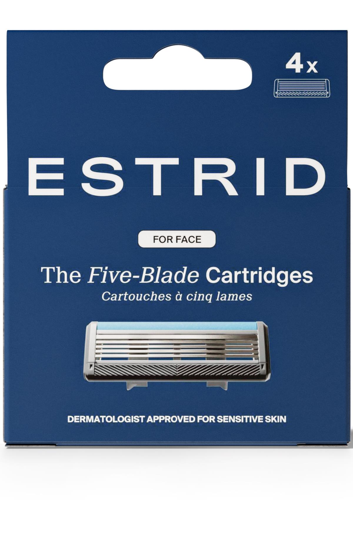 Estrid The Five-Blade Cartridges For Face 4 st | lyko.com