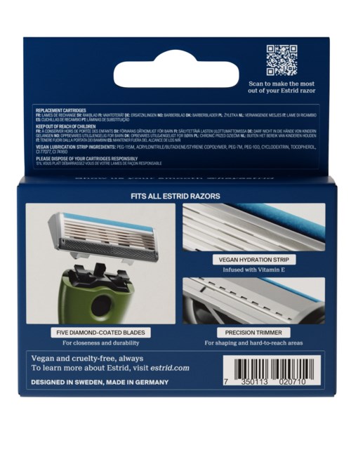 Estrid Face Razor Blades | lyko.com