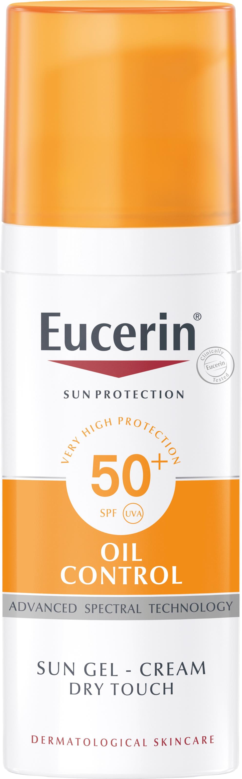 Eucerin Oil Control Sun Gel-Cream Dry Touch SPF50+ 50 ml | lyko.com