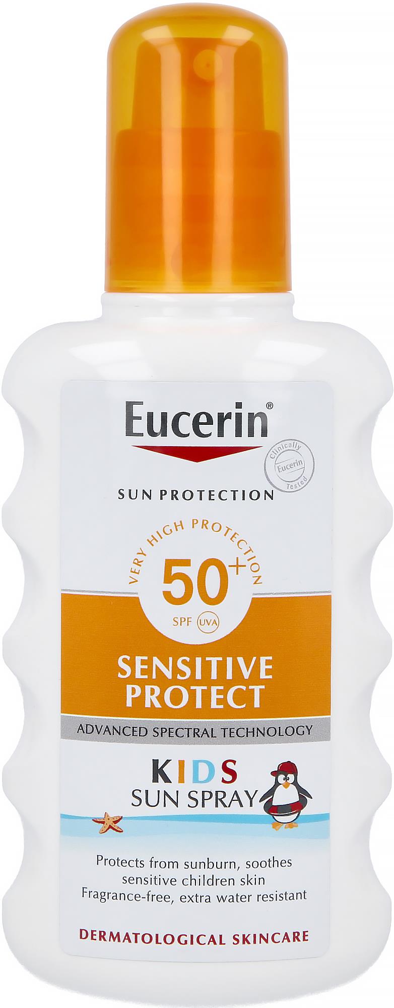 Eucerin Sensitive Kids Sun Spray Spf 50+ 200 ml | lyko.com