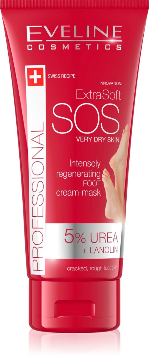 Eveline Cosmetics Extra Soft Sos Regenerating Foot Cream 100 ml | lyko.com