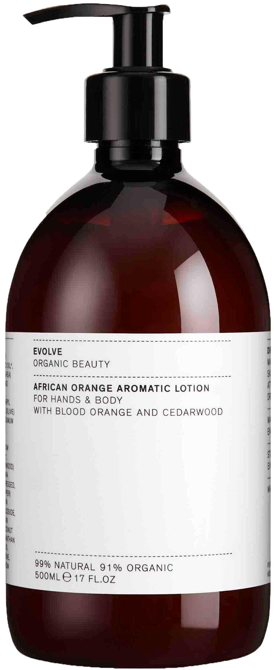 Evolve Organic Beauty African Orange Aromatic Lotion Economy size 500 ...