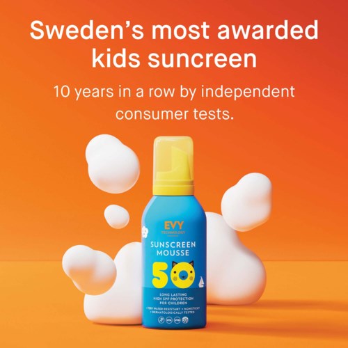 EVY Suncreen Mousse Spf 50 For children 150 ml | lyko.com