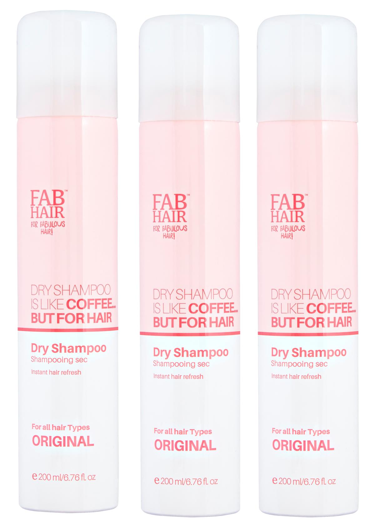 FAB Hair Dry Shampoo Original Trio | lyko.com