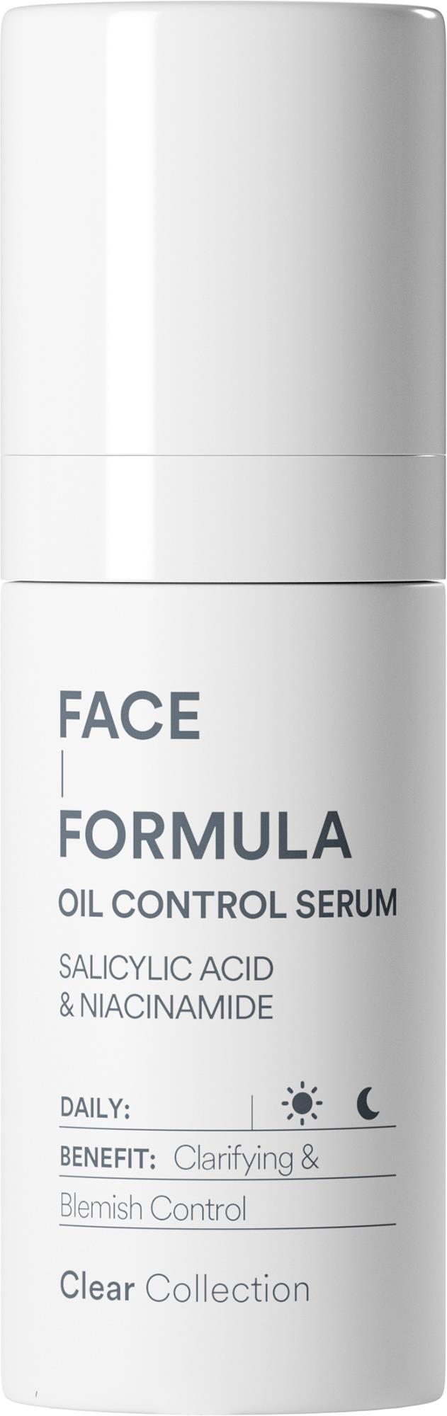 Face Formula (Elixir Cosmeceuticals) Clear Oil Control Serum 60 ml ...