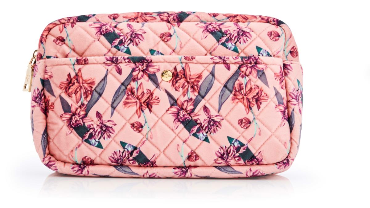 Fan Palm Flawless Black Large Beauty Bag | lyko.com