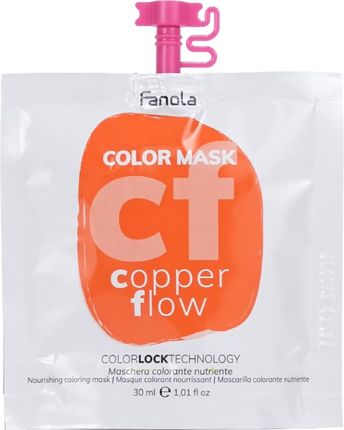 Fanola Color Mask Nourishing Colouring Mask Copper Flow | lyko.com