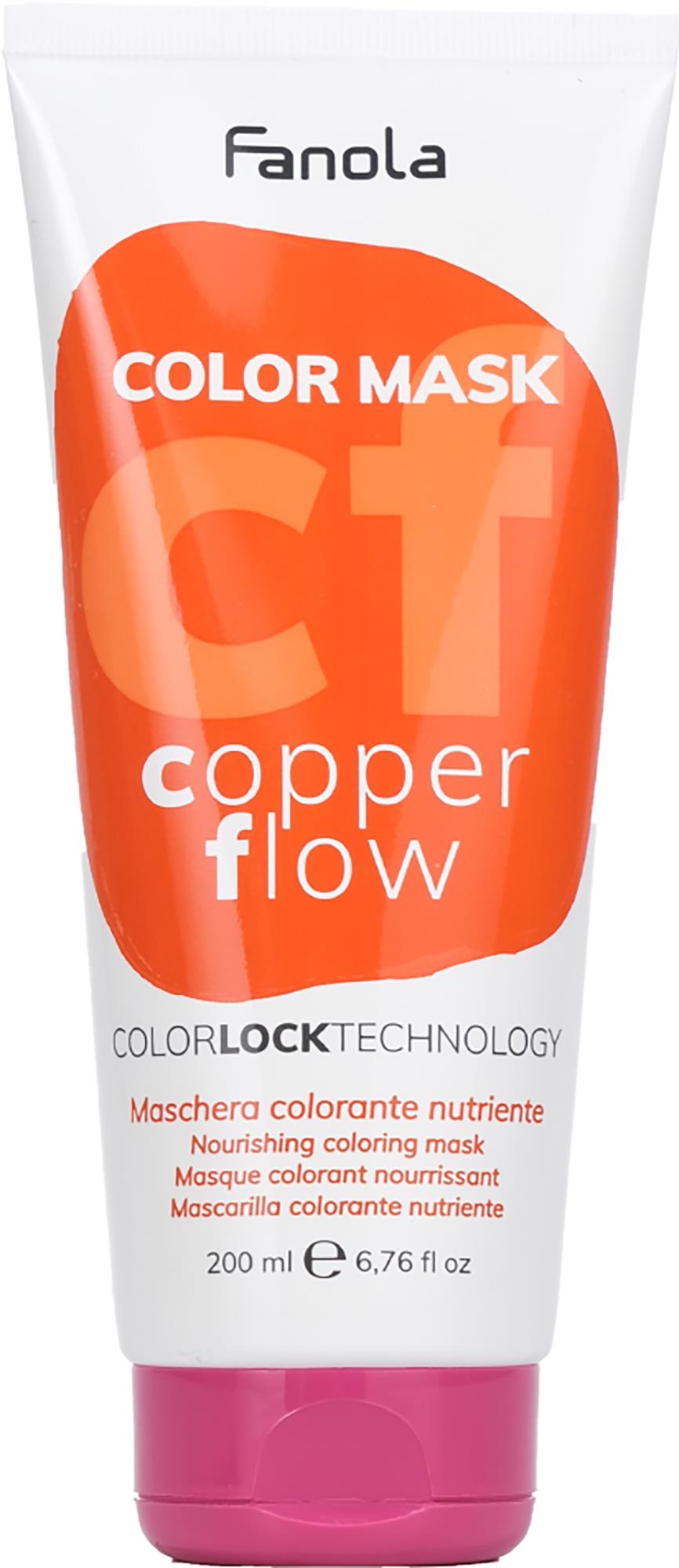 Fanola Color Mask Nourishing Colouring Mask Copper Flow | lyko.com