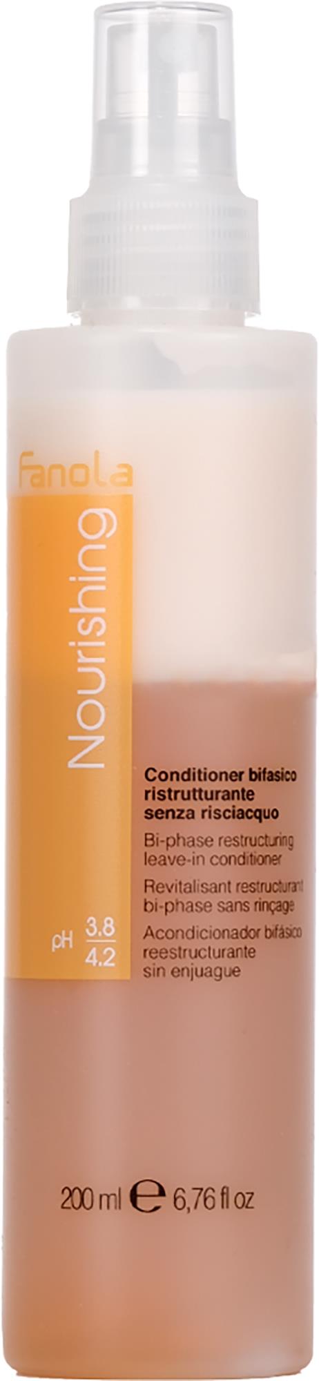 Fanola Nourishing Bi-Phase Restructuring Leave-In Conditioner 200 ml ...