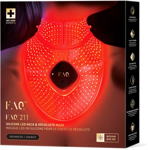FAQ Swiss FAQ™ 211 LED Neck & Décolleté Mask | lyko.com