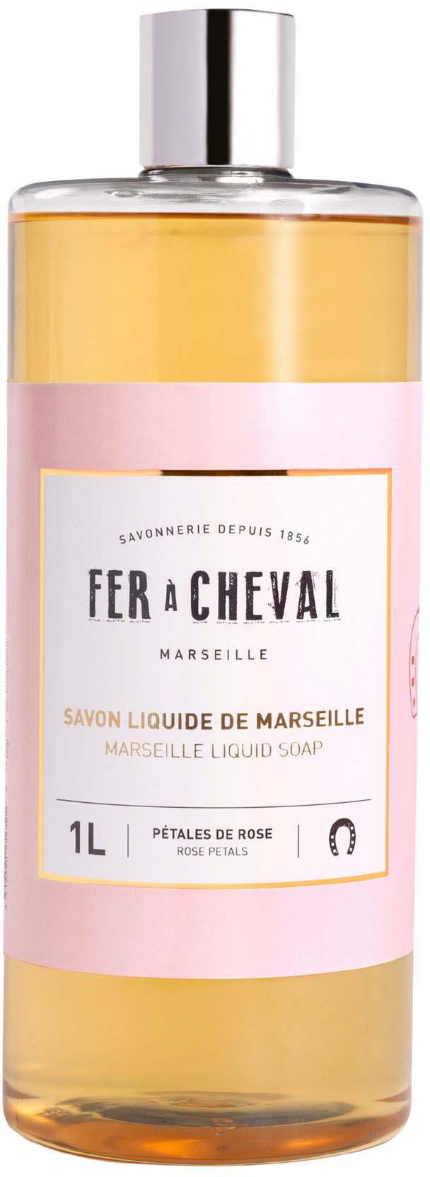 Fer à Cheval Rose Petals Marseille Liquid Soap Refill 1000 ml | lyko.com
