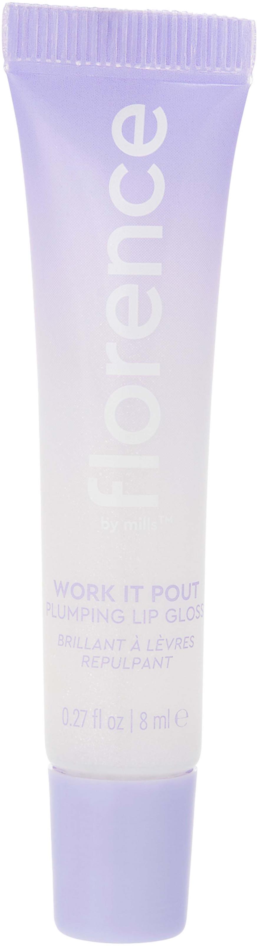 Florence By Mills Work It Pout Lip Gloss Pink Wink | lyko.com