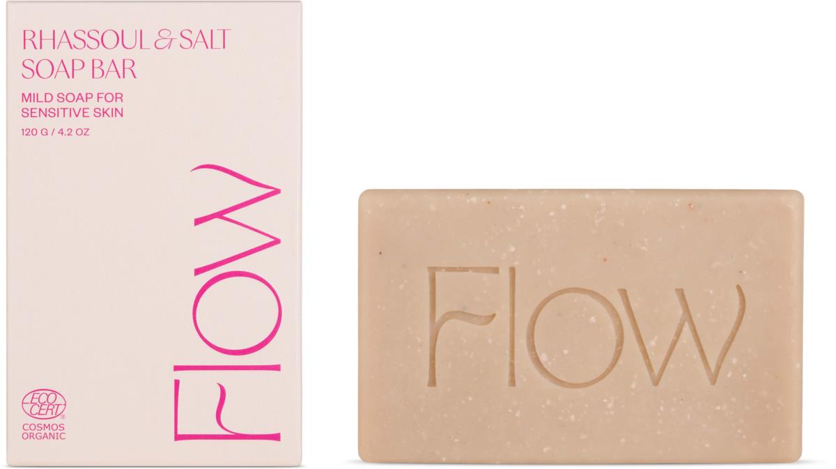 Flow Cosmetics Rhassoul & Salt Soap Bar 120 g | lyko.com