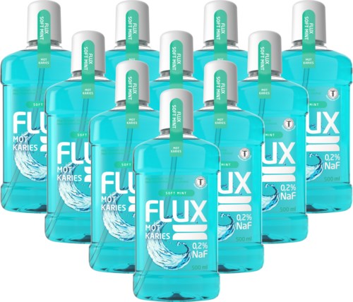 Flux Soft Mint Mouthwash Big Pack 10 st | lyko.com