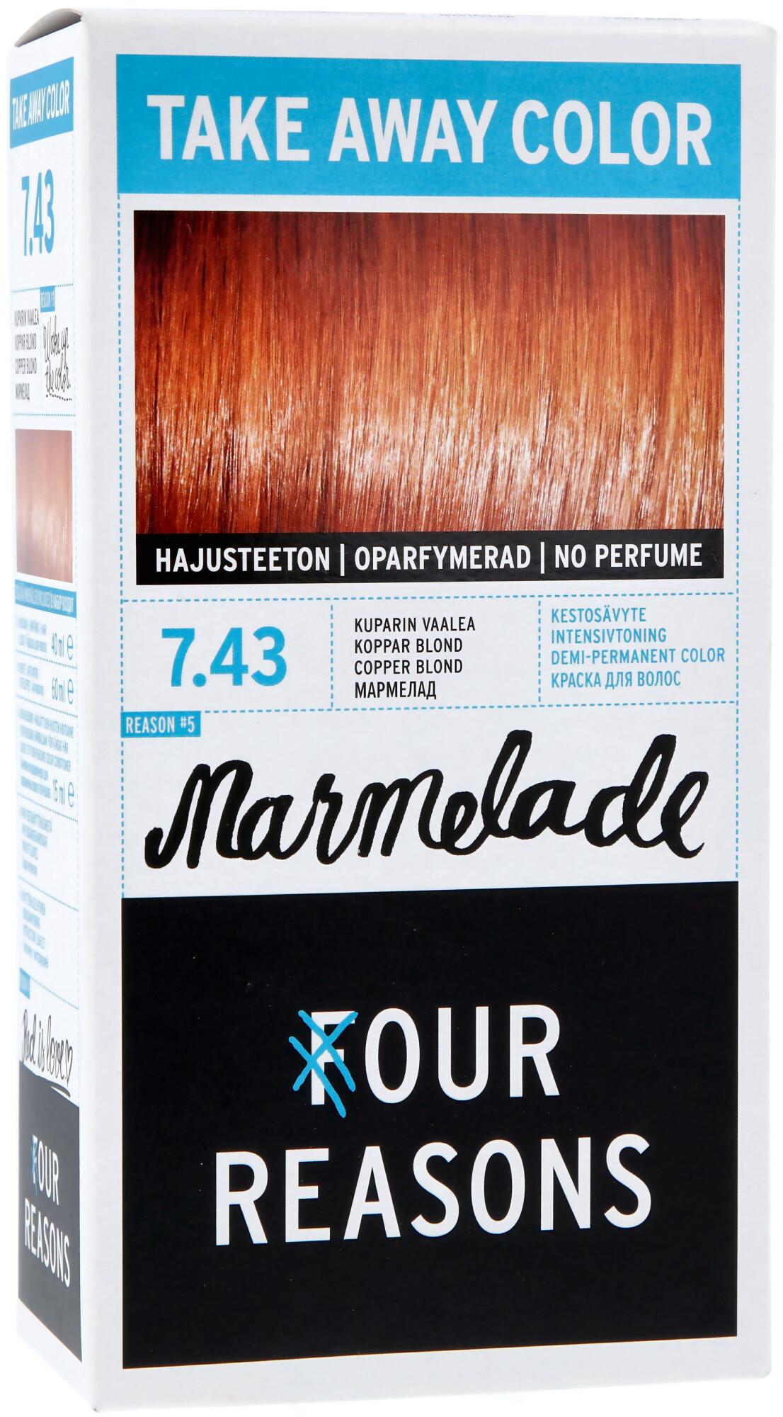 Four Reasons Take Away Color (Kopparblond) 7.43 Marmelade | lyko.com