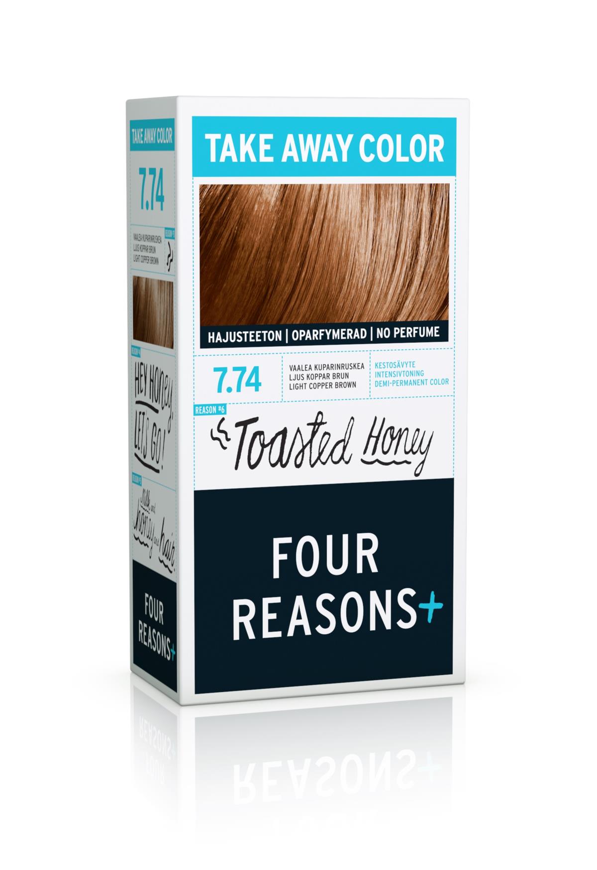 Four Reasons Take Away Color 7.74 Toasted Honey | lyko.com