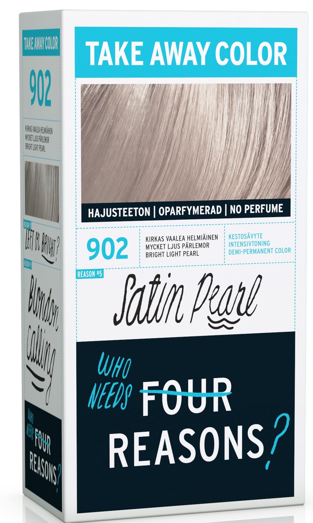 Four Reasons Take Away Color 902 Satin Pearl | lyko.com