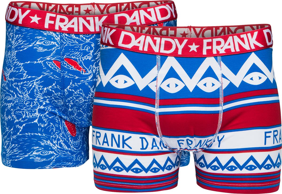 Frank Dandy Vinter 2014 2-Pack Big Bro/Beasts Boxer Red/Dark Navy L ...