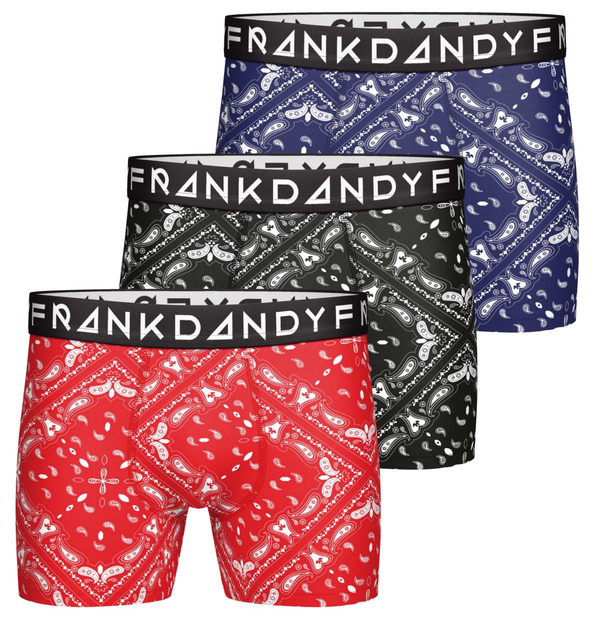 Frank Dandy 3-Pack Bandana Boxer XL | lyko.com