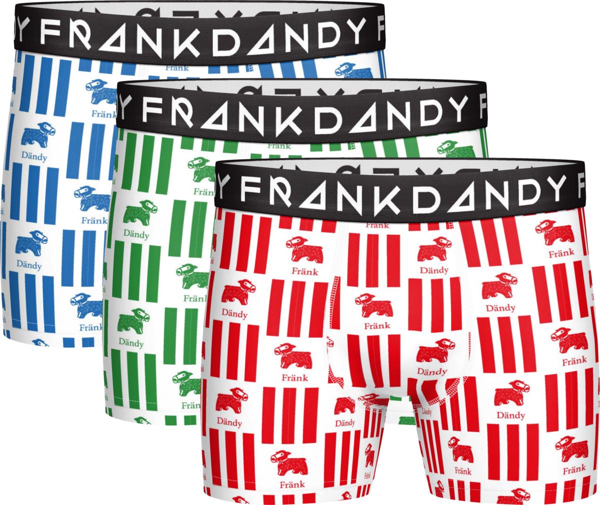 Frank Dandy Höst 2018 3-pack Milk Boxer Lt Blue/Green/Red S | lyko.com