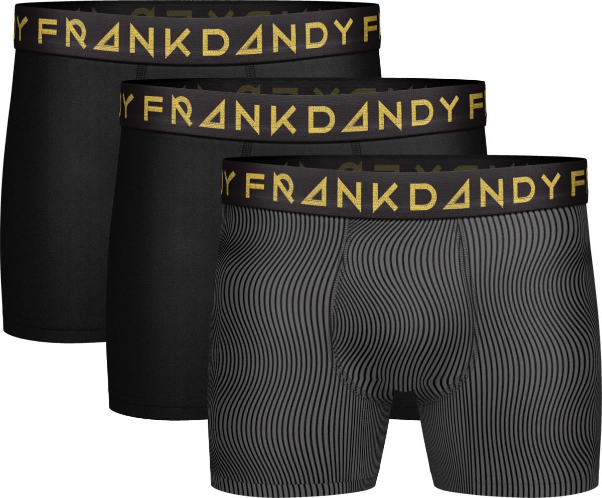 Frank Dandy Höst 2018 3-pack Passport Boxer Black/Grey/Black XL | lyko.com