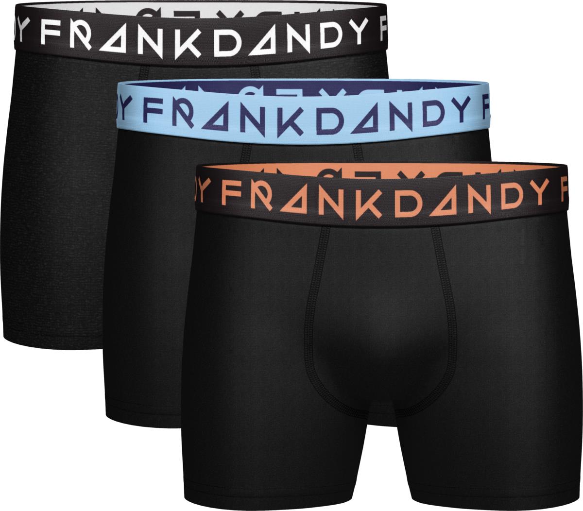 Frank Dandy Höst 2018 3-pack Seasonal Solid Boxer Black/Black/Black S ...