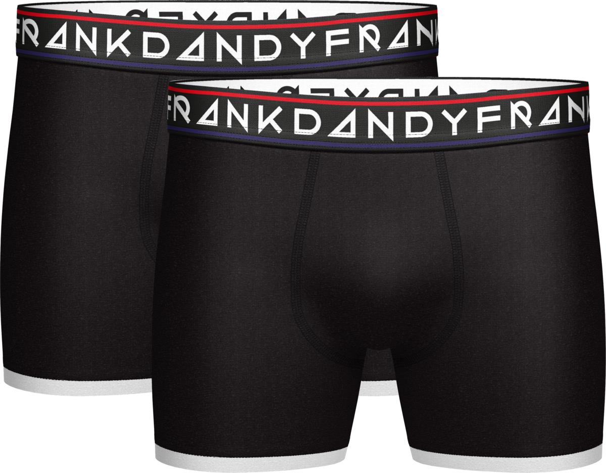 Frank Dandy Vår 2017 Black/Black 2-pack St Paul Bamboo Boxer M | lyko.com