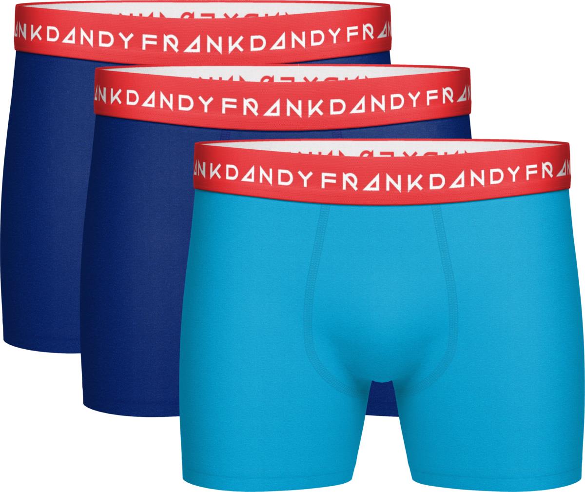 Frank Dandy Vår 2017 Dark Blue/Blue Sky/Dark Blue 3 Pack Seasonal Boxer ...