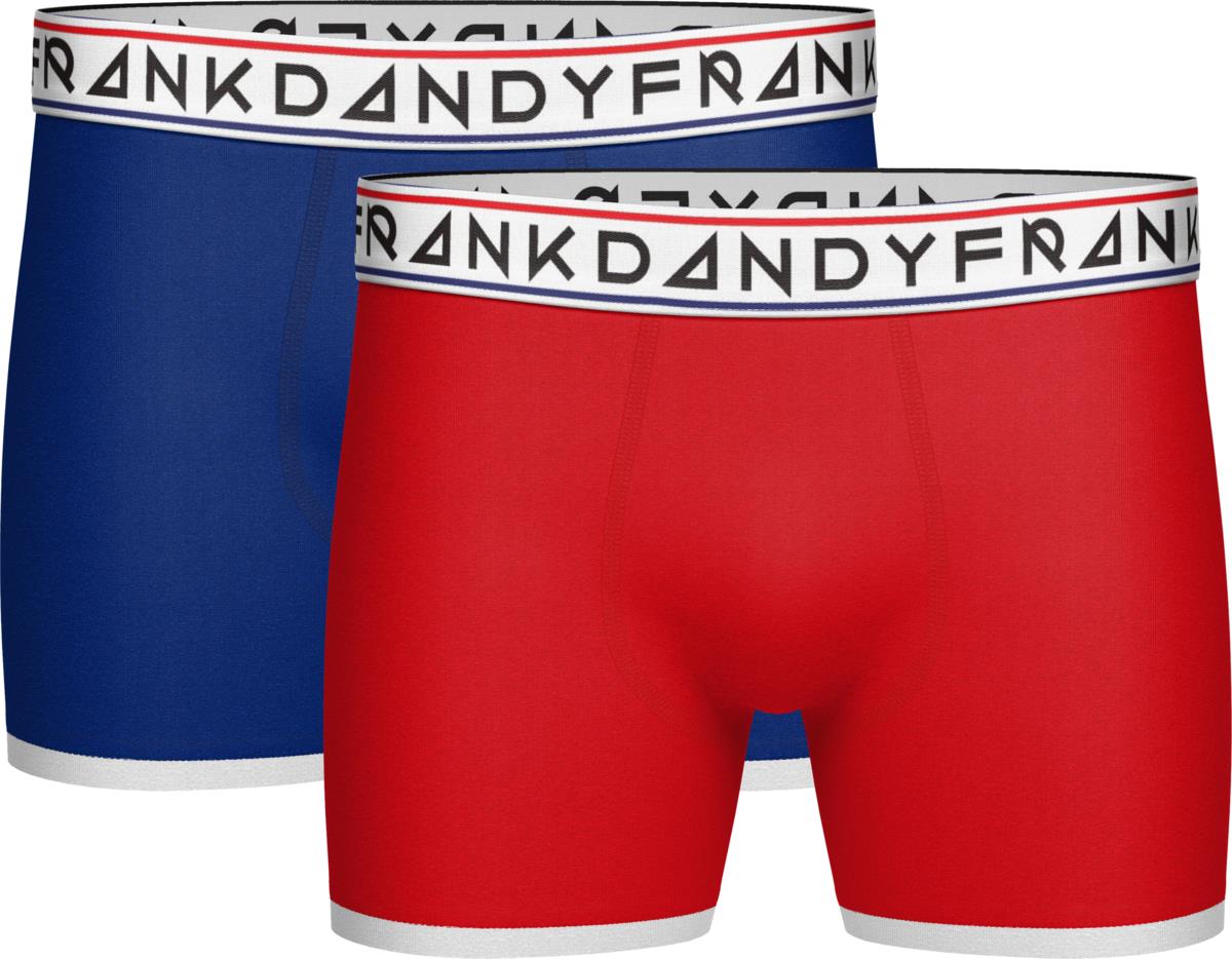 Frank Dandy Vår 2017 Dark Navy/Red 2-pack St Paul Bamboo Boxer L | lyko.com