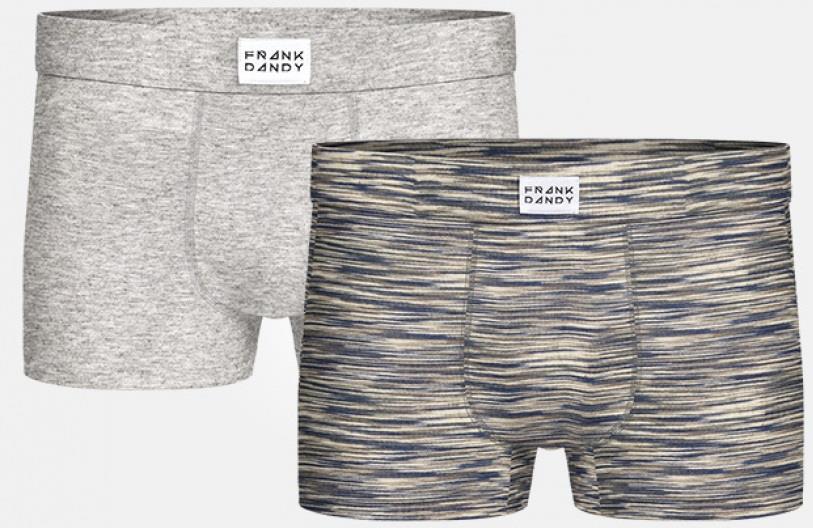 Frank Dandy Höst 2017 Grey Melange/Space Grey 2-Pack Bamboo Trunk XL ...