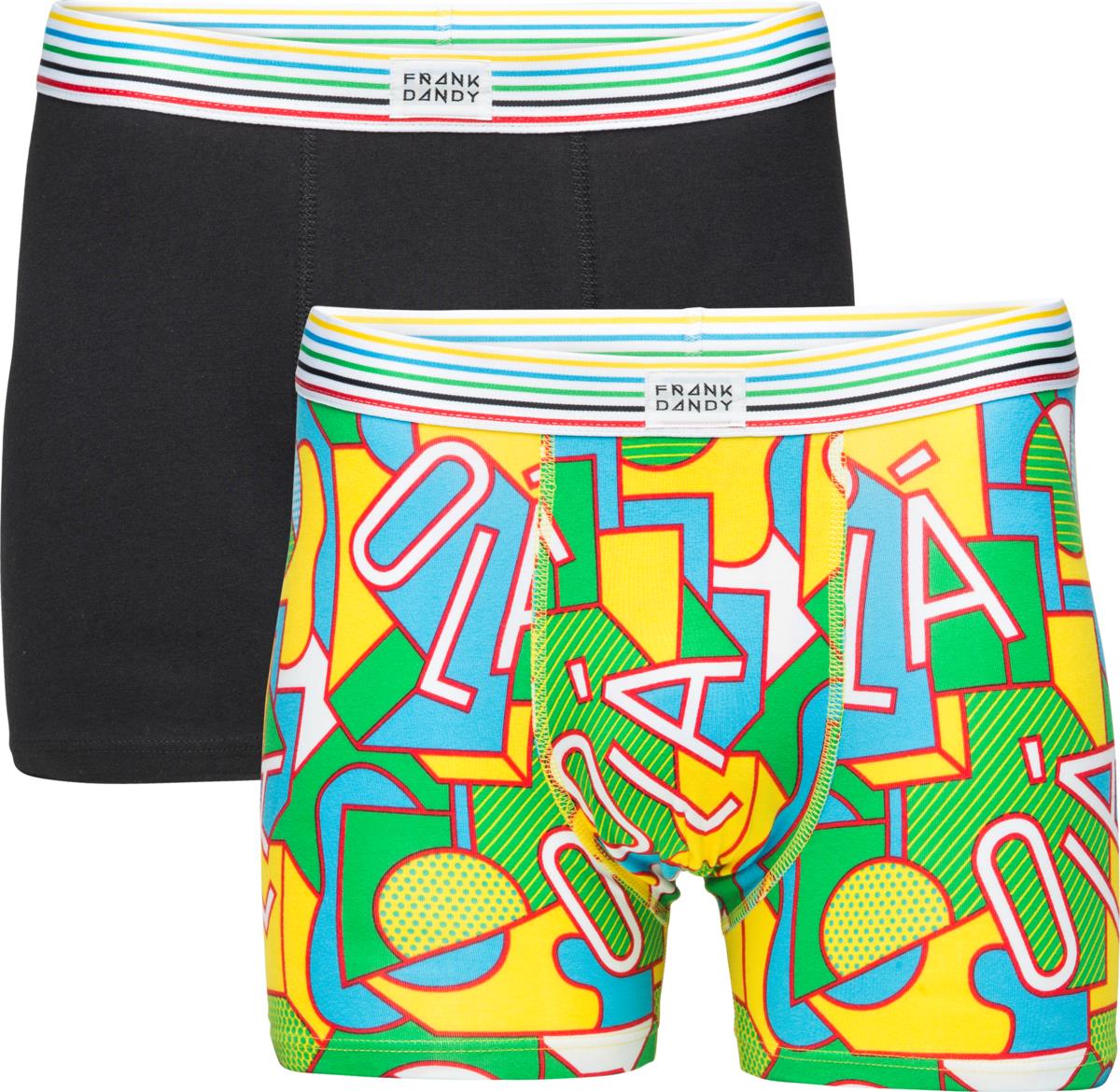 Frank Dandy Sommar 2016 Óla//Solid Green/Black Boxer 2-Pack L | lyko.com
