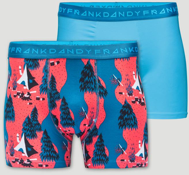 Frank Dandy Vår 2016 Sea Camp Solid/Hawaiian Ocean Boxer 2-Pack XL ...