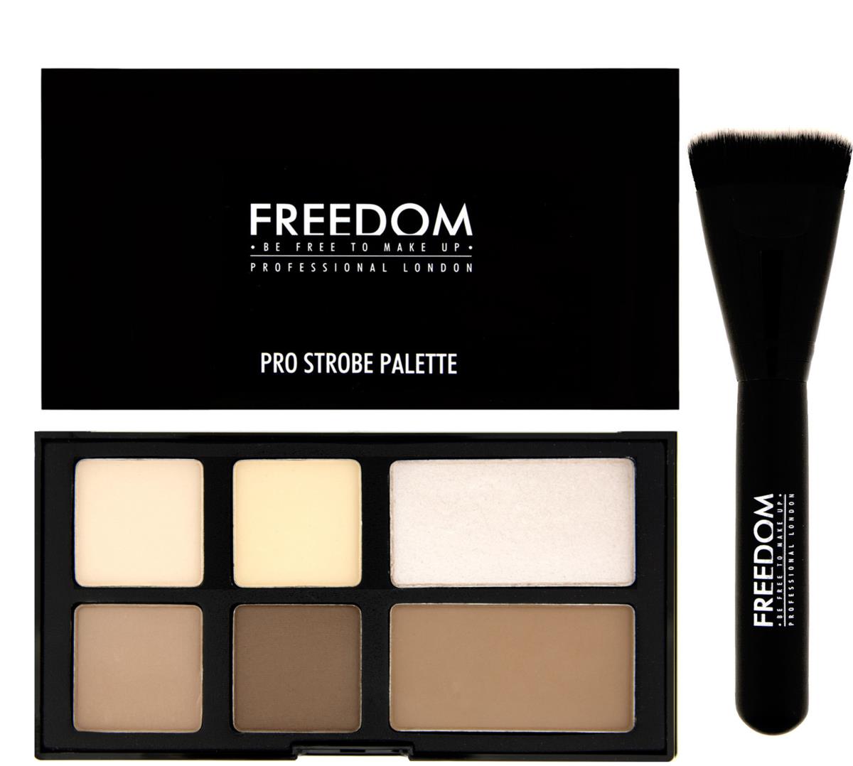 Freedom Makeup Pro Strobe Palette With Brush | lyko.com